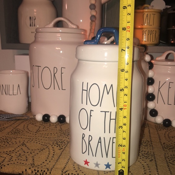 Rae Dunn | Kitchen | Rae Dunn Home Of The Brave Skinny Canister | Poshmark